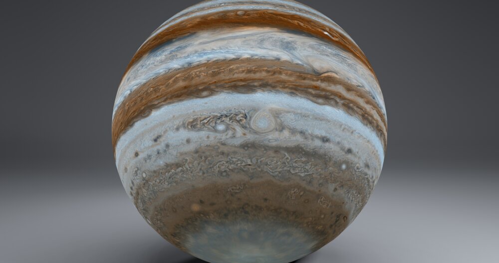 Globo de Júpiter 4k Modelo 3D - Descargar Planetas on 3DModels.org