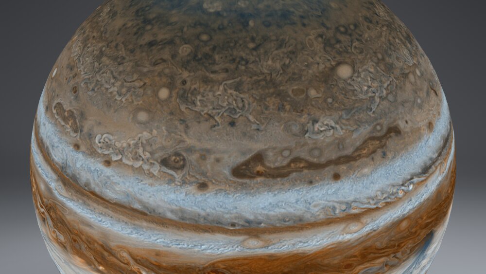 Jupiter 4k Globe 3D model - Download Planets on 3DModels.org