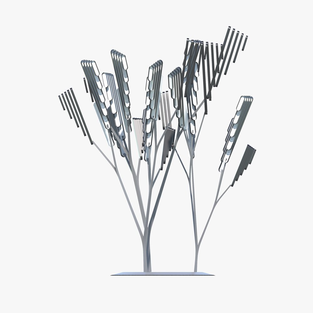 Stylized Plant with Spikelets 3D model - Download Grass on 3DModels.org