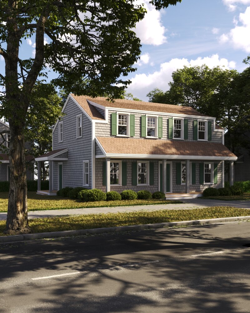 Charming Suburban USA Neighbourhood 3D model - Download Buildings on ...