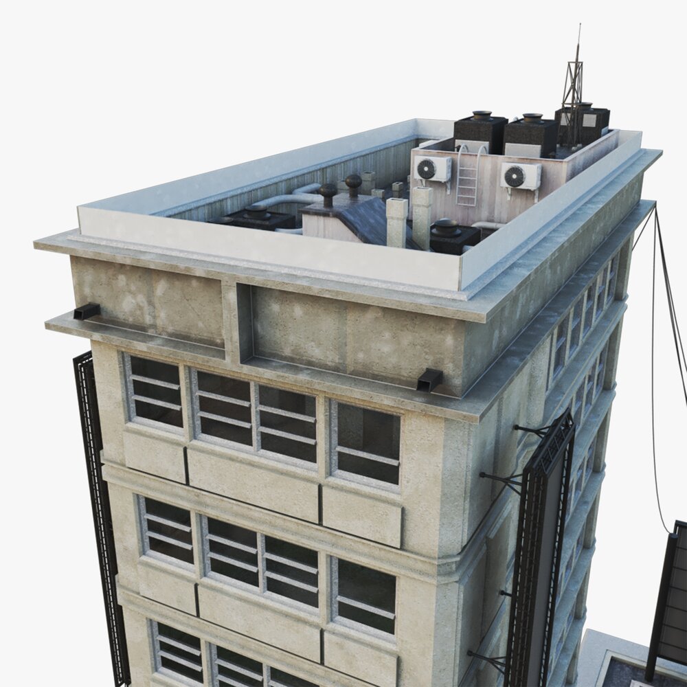 Modern Architectural Building Design 3D model - Download Buildings on ...