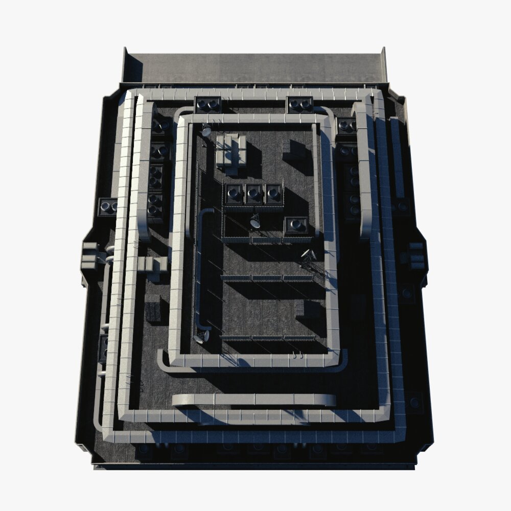 Modern High-Rise Architecture Skyscraper 3D model - Download Buildings ...