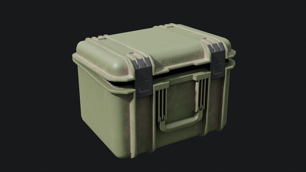Protective Storage Military Cases with Foam Inserts in Multiple Colors ...