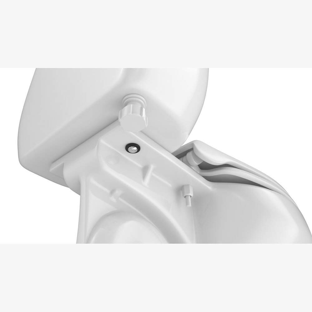 Inodoro Estándar Blanco Modelo 3D - Descargar Accesorios para Baño on ...