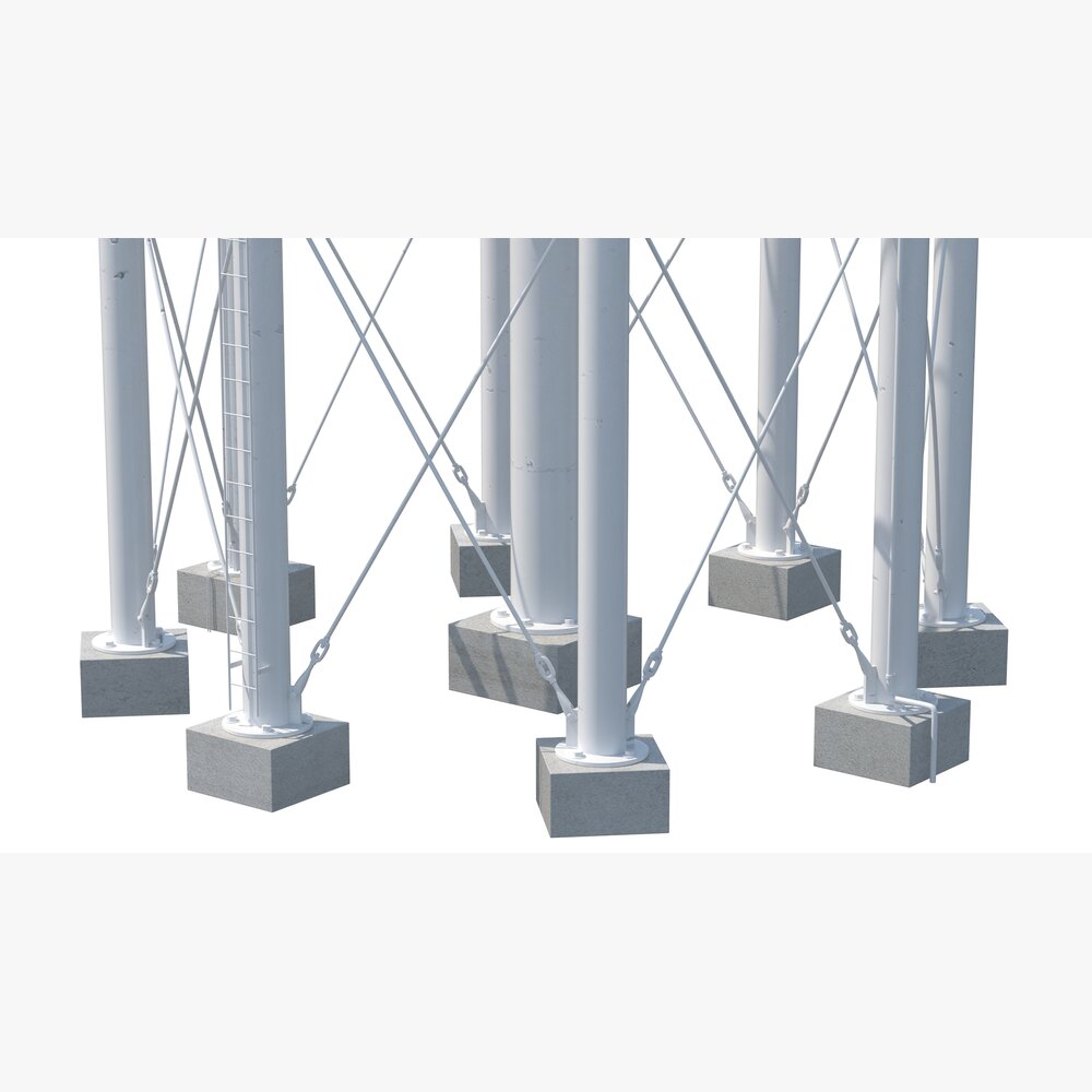 Water Tower 3D model - Download Infrastructure Buildings on 3DModels.org