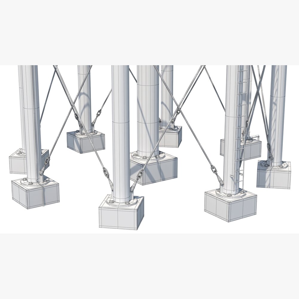 Water Tower 3D model - Download Infrastructure Buildings on 3DModels.org