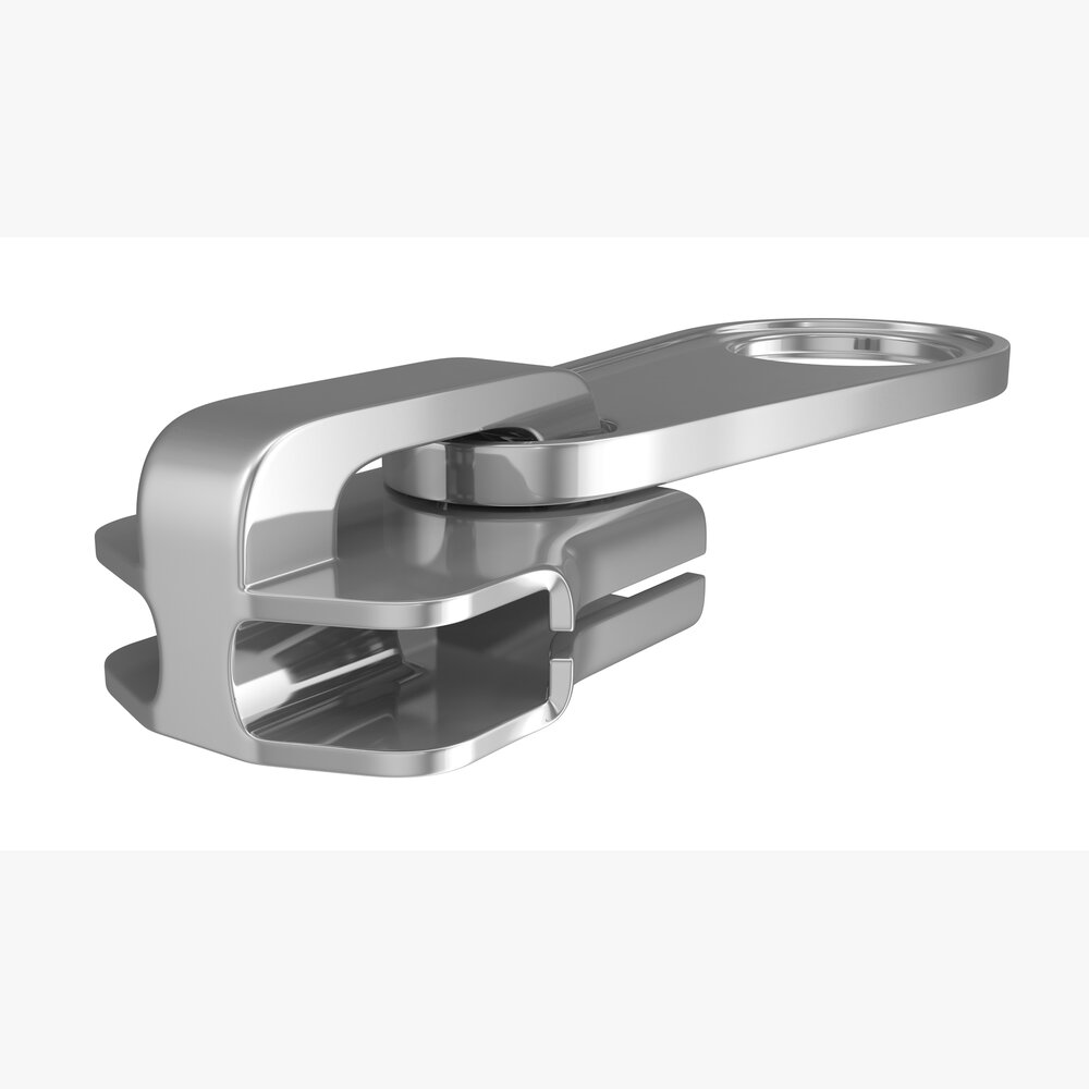 Zipper Open End Zip 3D model - Download Accessories on 3DModels.org