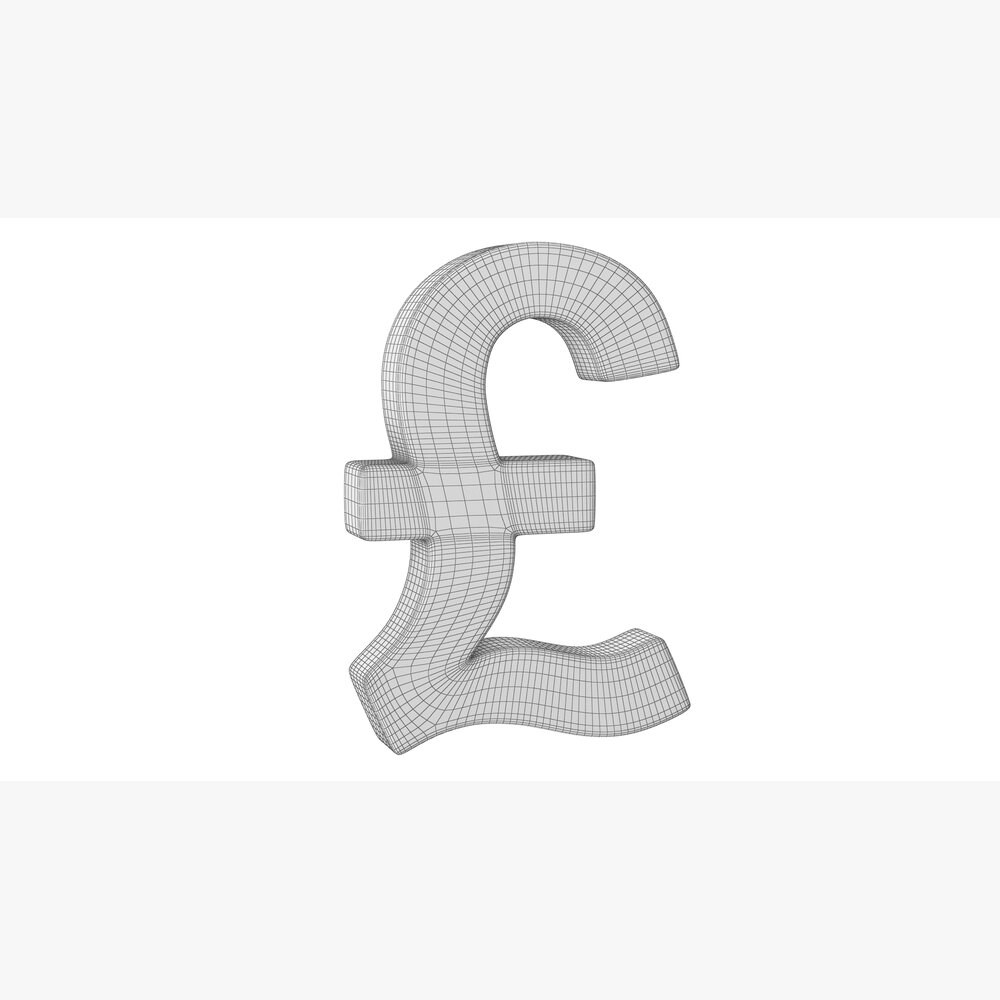 Pound Sign 3D model - Download Symbols on 3DModels.org