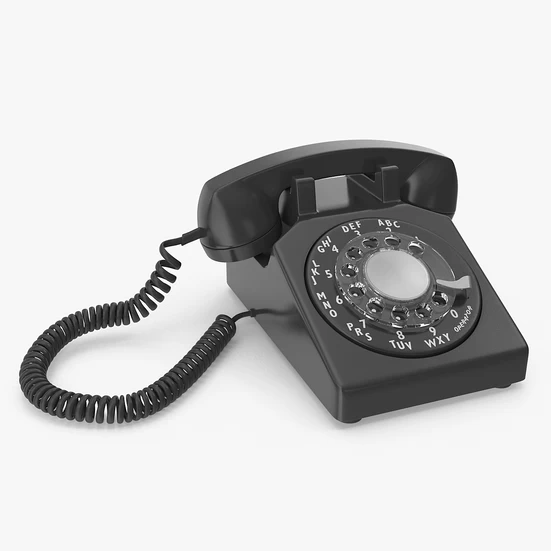 Retro telephone 3D Models Download - 3DModels.org