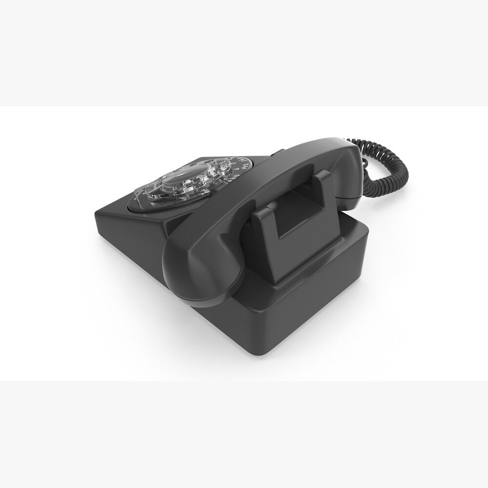 Old Table Phone 3D model - Download Phones on 3DModels.org