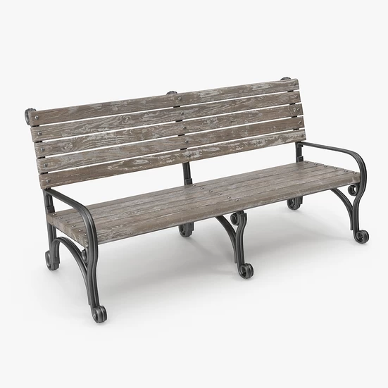 Wooden bench 3D Models Download - 3DModels.org