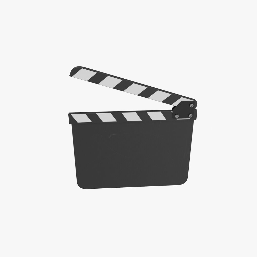 Movie Clapper Board 3D model - Download Hobbies on 3DModels.org