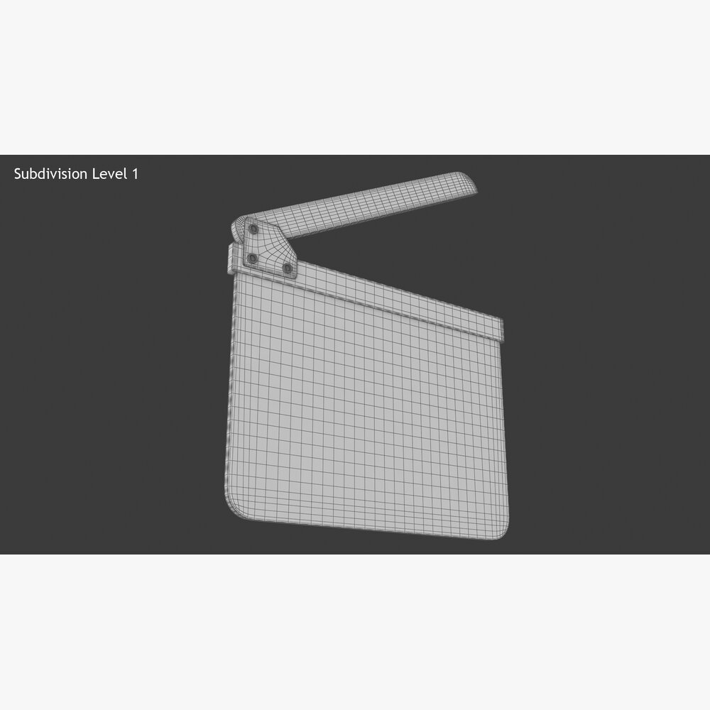 Movie Clapper Board 3D model - Download Hobbies on 3DModels.org