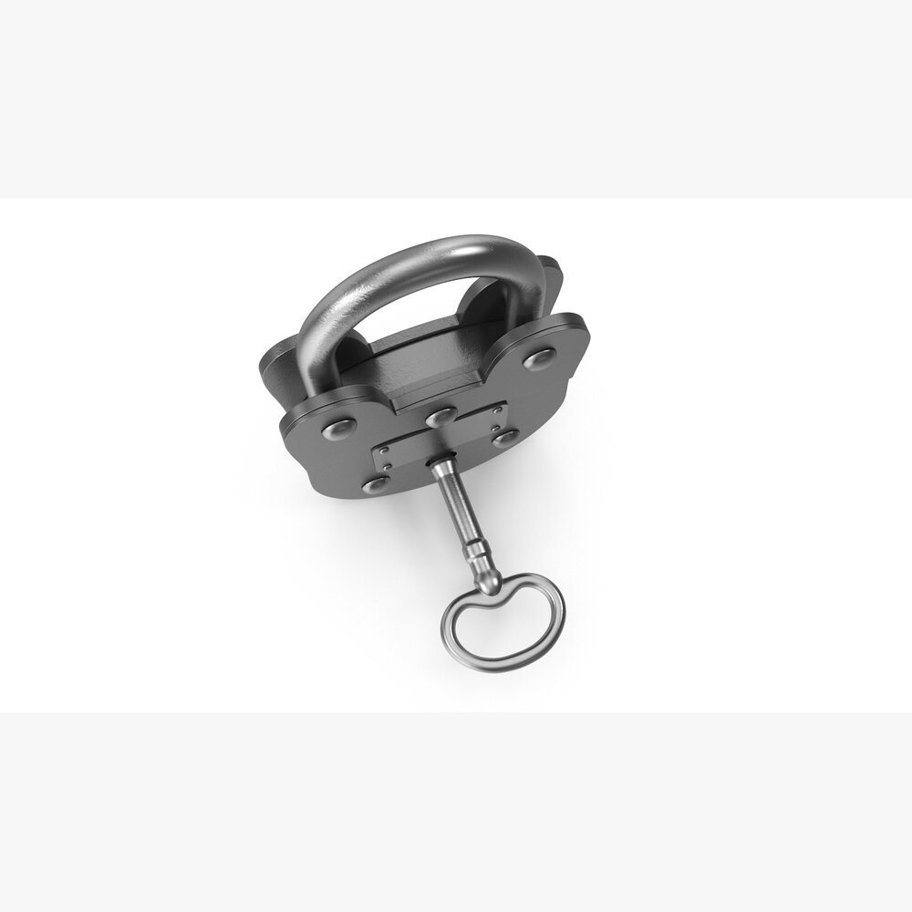Lock and Key 3D model - Download Tools on 3DModels.org