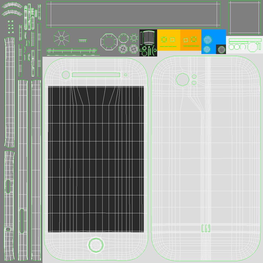 Noname Mobil Phone 3D model - Download Phones on 3DModels.org