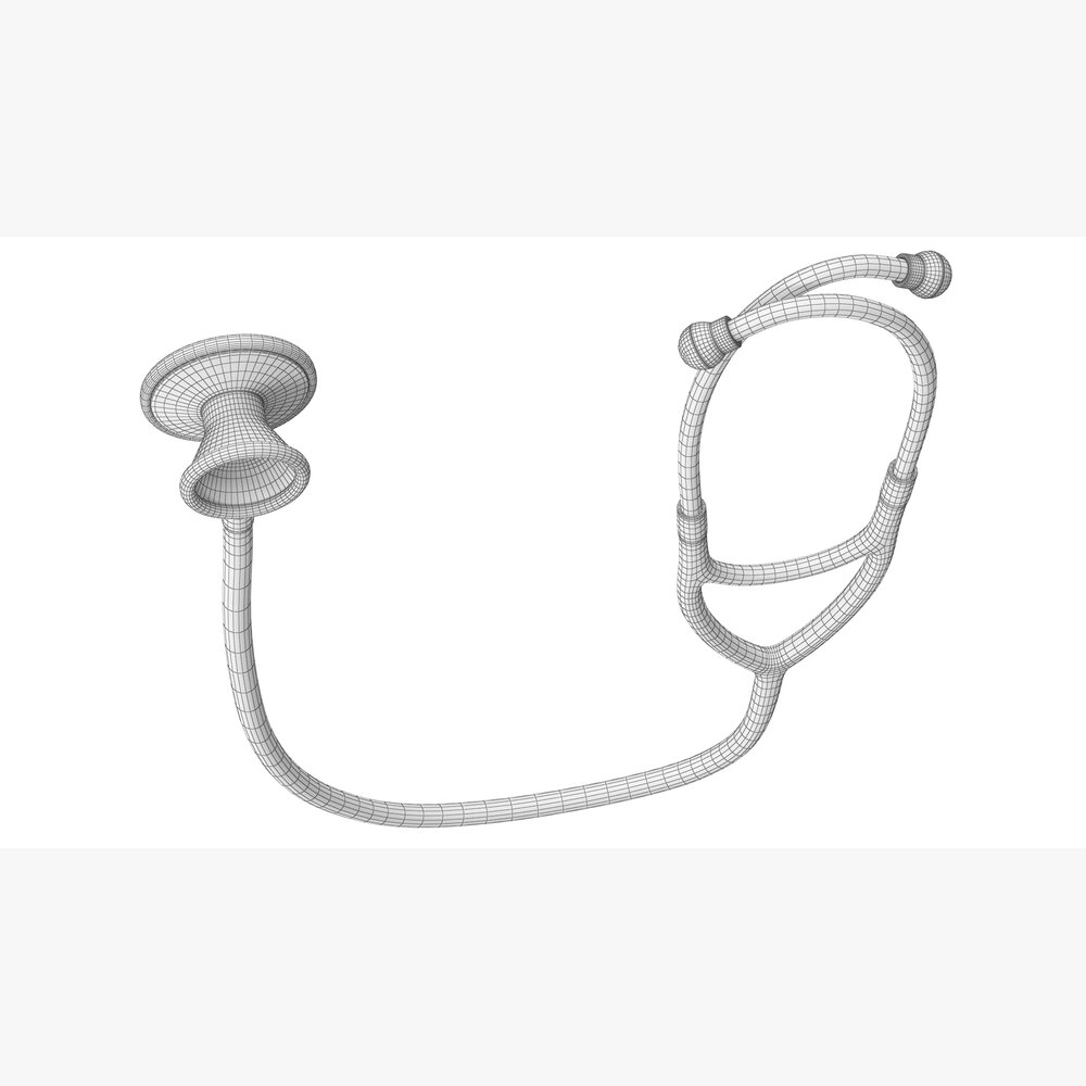 Estetoscopio Médico para Profesionales de Salud Modelo 3D - Descargar ...