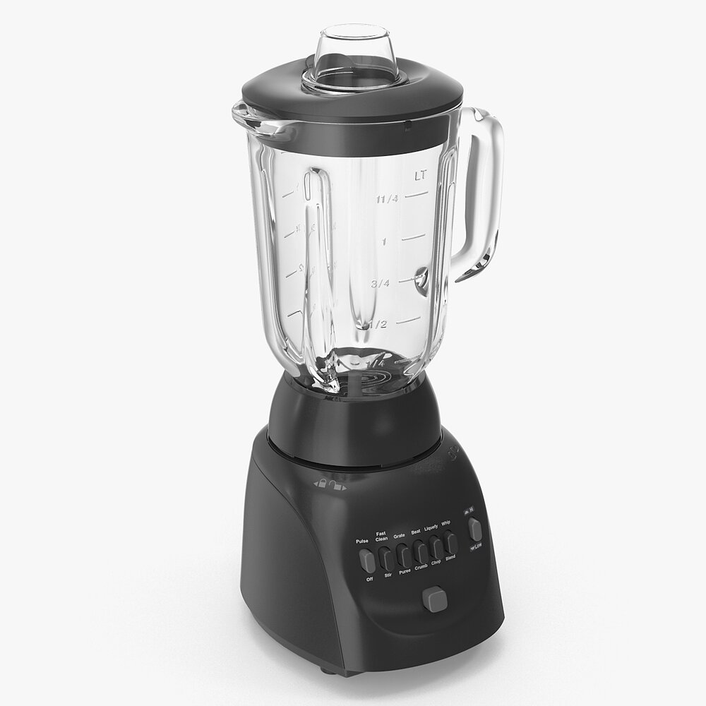 No Brand Kitchen Blender 3D model - Download Home Appliances on ...