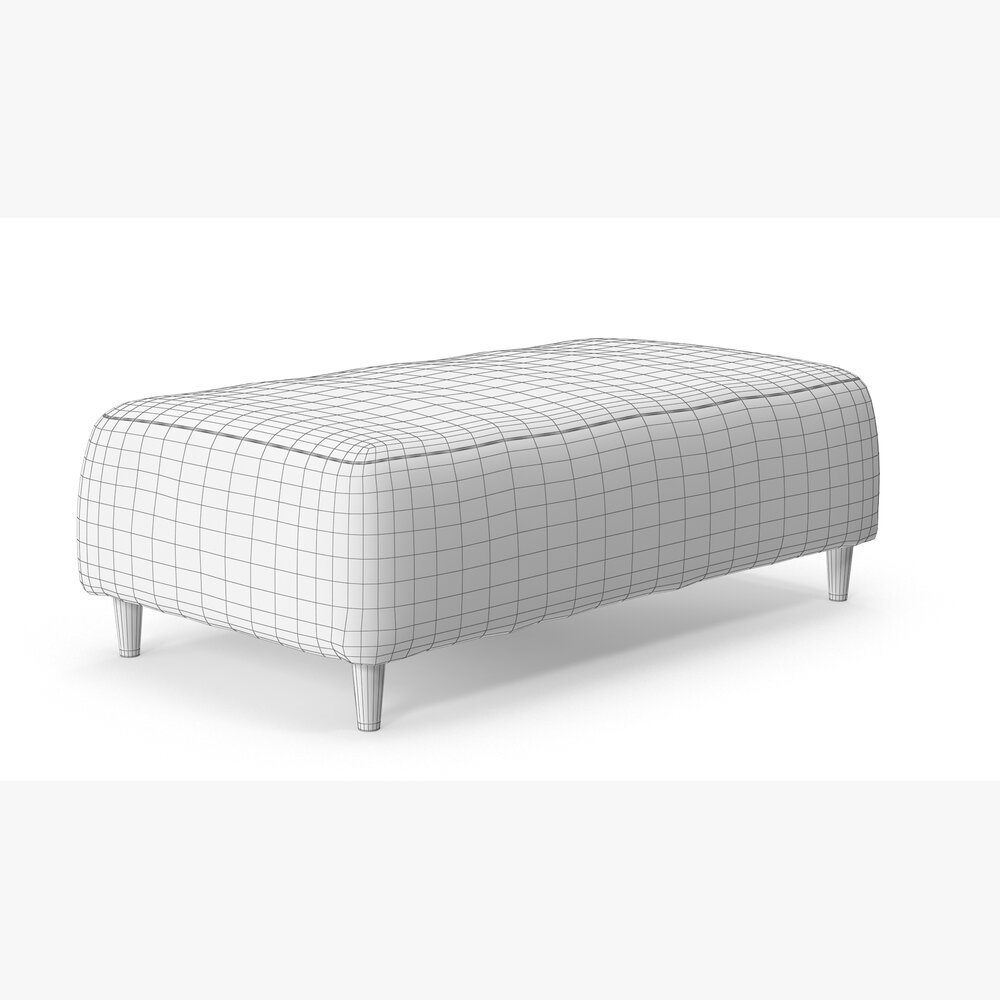 Accent Ottoman 3D model - Download Ottoman on 3DModels.org