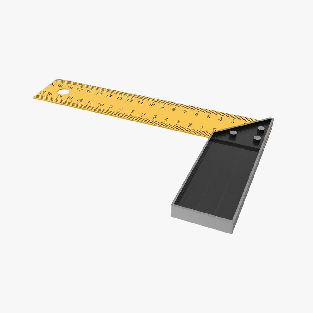 Try Square 3D model - Download Tools on 3DModels.org