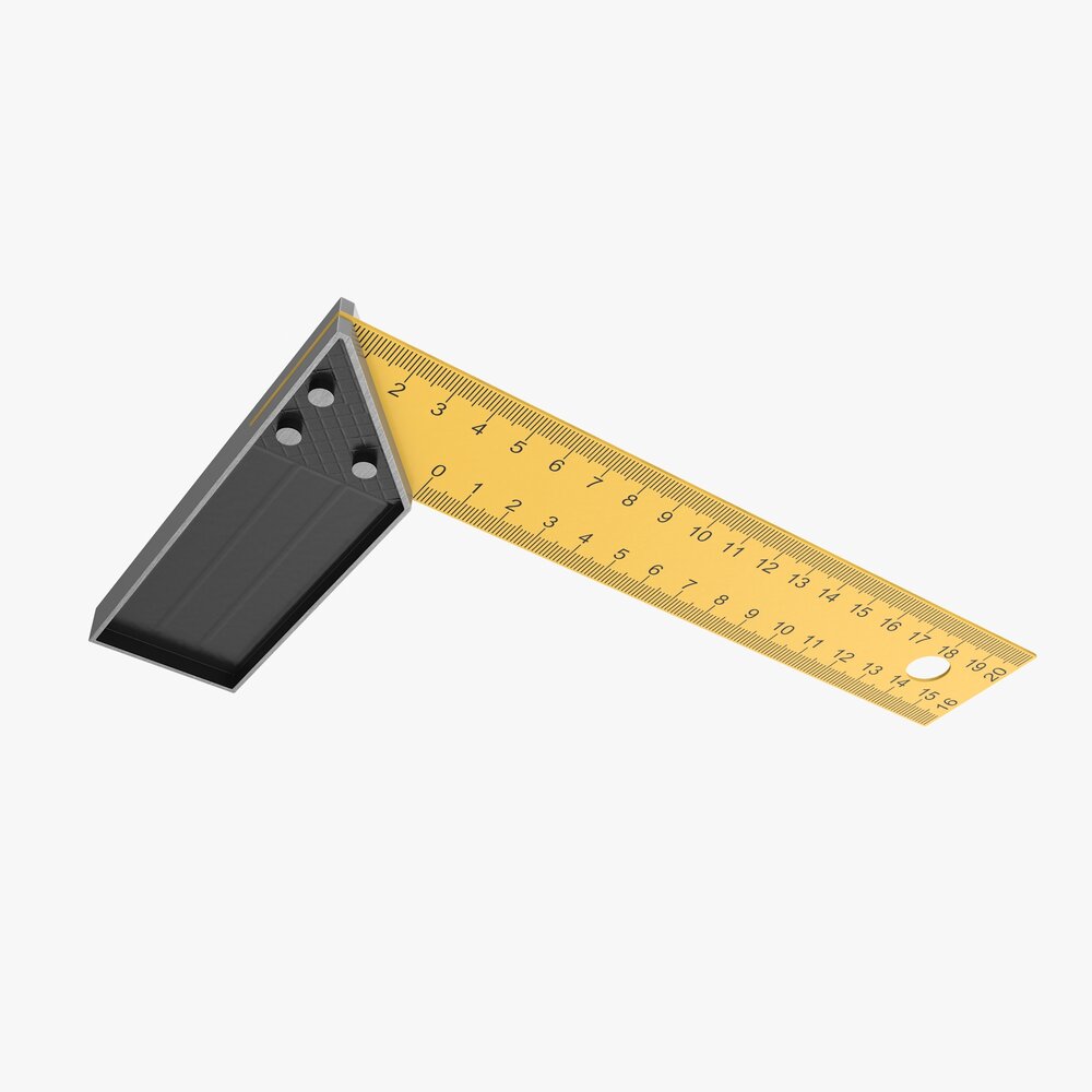 Try Square 3D model - Download Tools on 3DModels.org