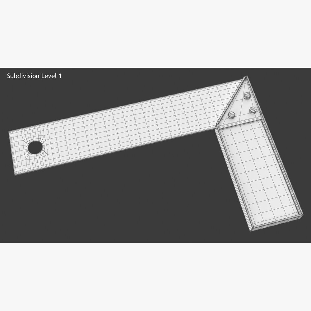 Try Square 3D model - Download Tools on 3DModels.org