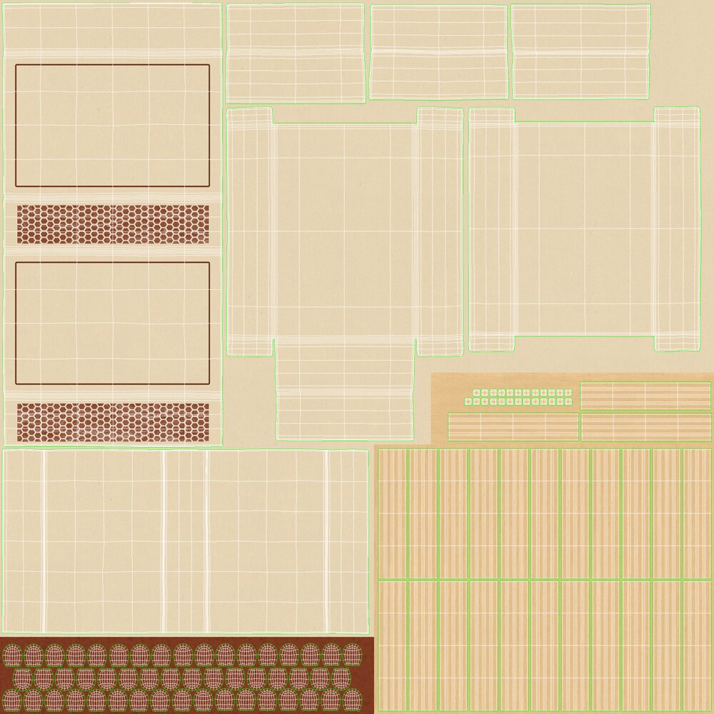 Matchbox with Matches 3D model - Download Tools on 3DModels.org