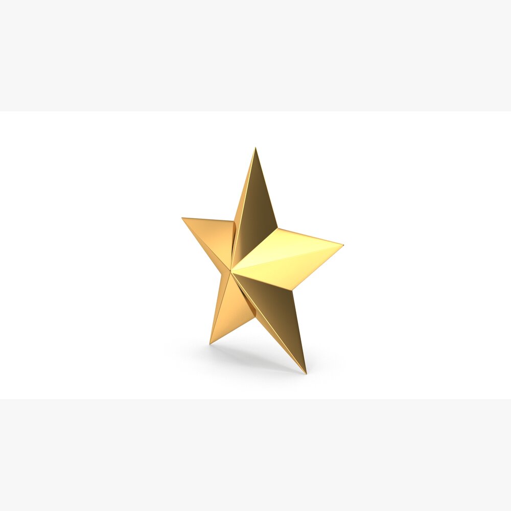 Star Icon 3D model - Download Symbols on 3DModels.org