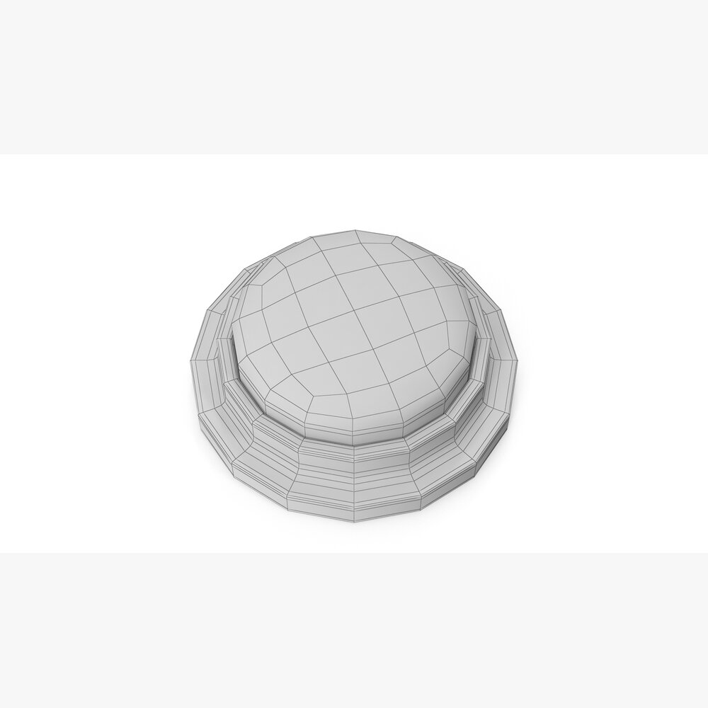 Red Button with Text 3D model - Download Hobbies on 3DModels.org