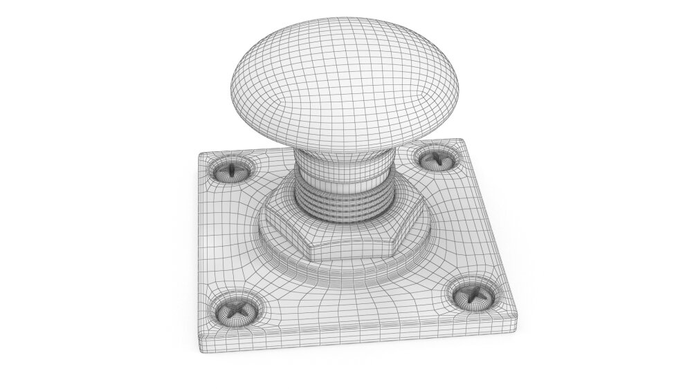 Panic Button 3D model - Download on 3DModels.org