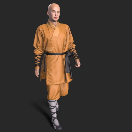 Monk 3D Models Download - 3DModels.org