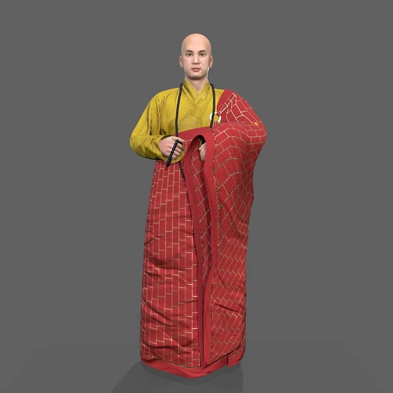 Monk 3D Models Download - 3DModels.org