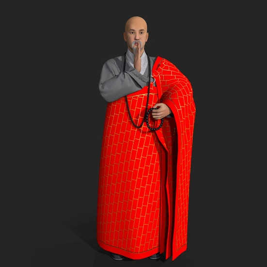 Monk 3D Models Download - 3DModels.org
