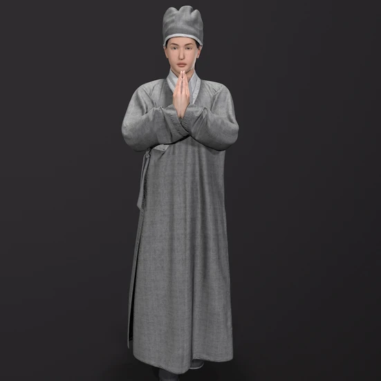 Monk 3D Models Download - 3DModels.org