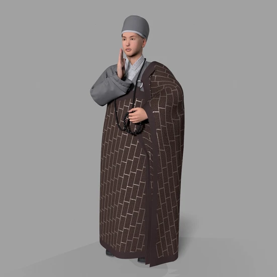 Monk 3D Models Download - 3DModels.org