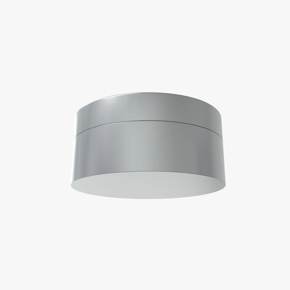 Metal Tin Can Round Shape 3D model - Download Mockup on 3DModels.org