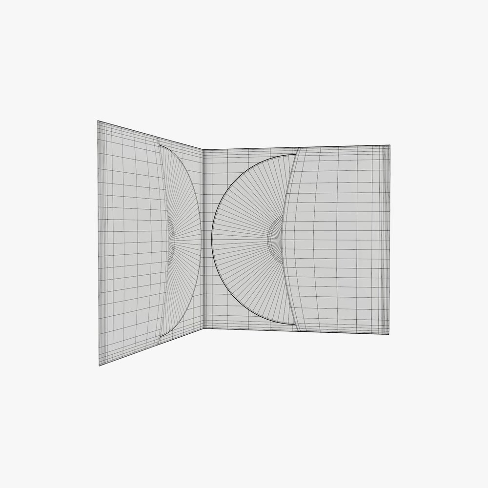 Dvd In Paper Brochure 3D model - Download Electronic Accessories on ...