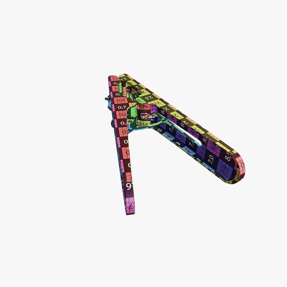 Plastic Clothes Peg Clothespin 3D model - Download Tools on 3DModels.org