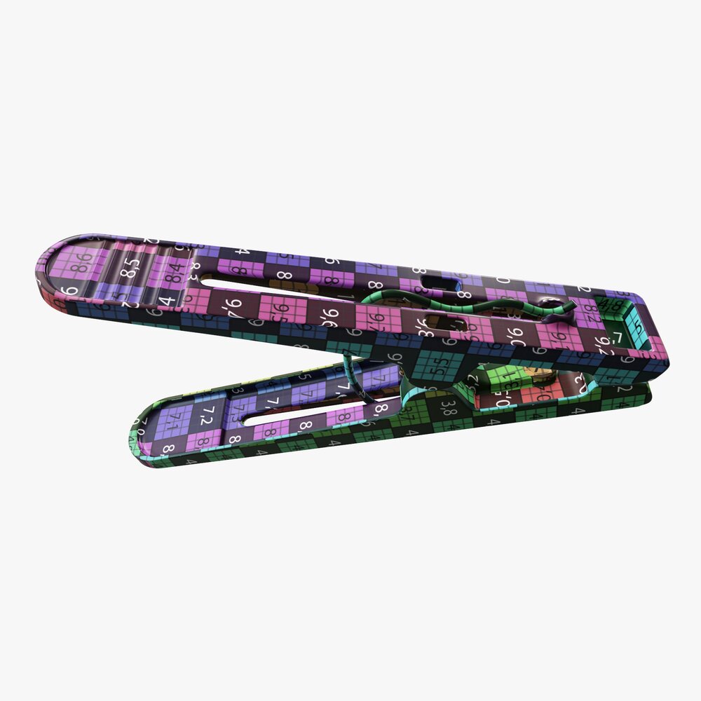 Plastic Clothes Peg Clothespin 3D model - Download Tools on 3DModels.org