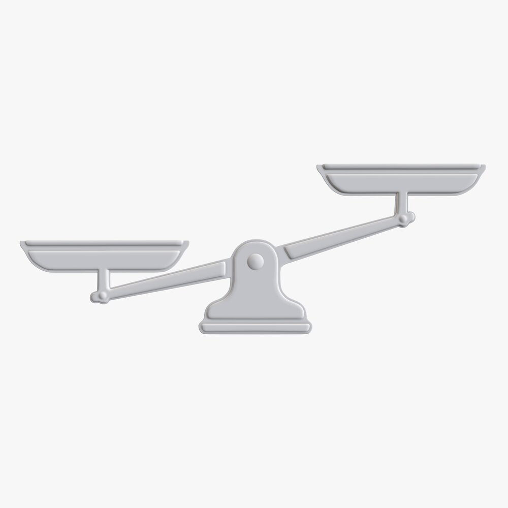 Scale Symbol 3D model - Download Symbols on 3DModels.org