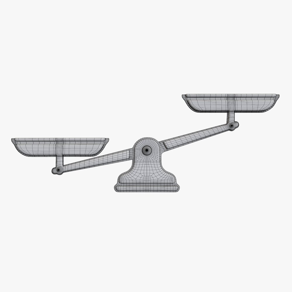 Scale Symbol 3D model - Download Symbols on 3DModels.org