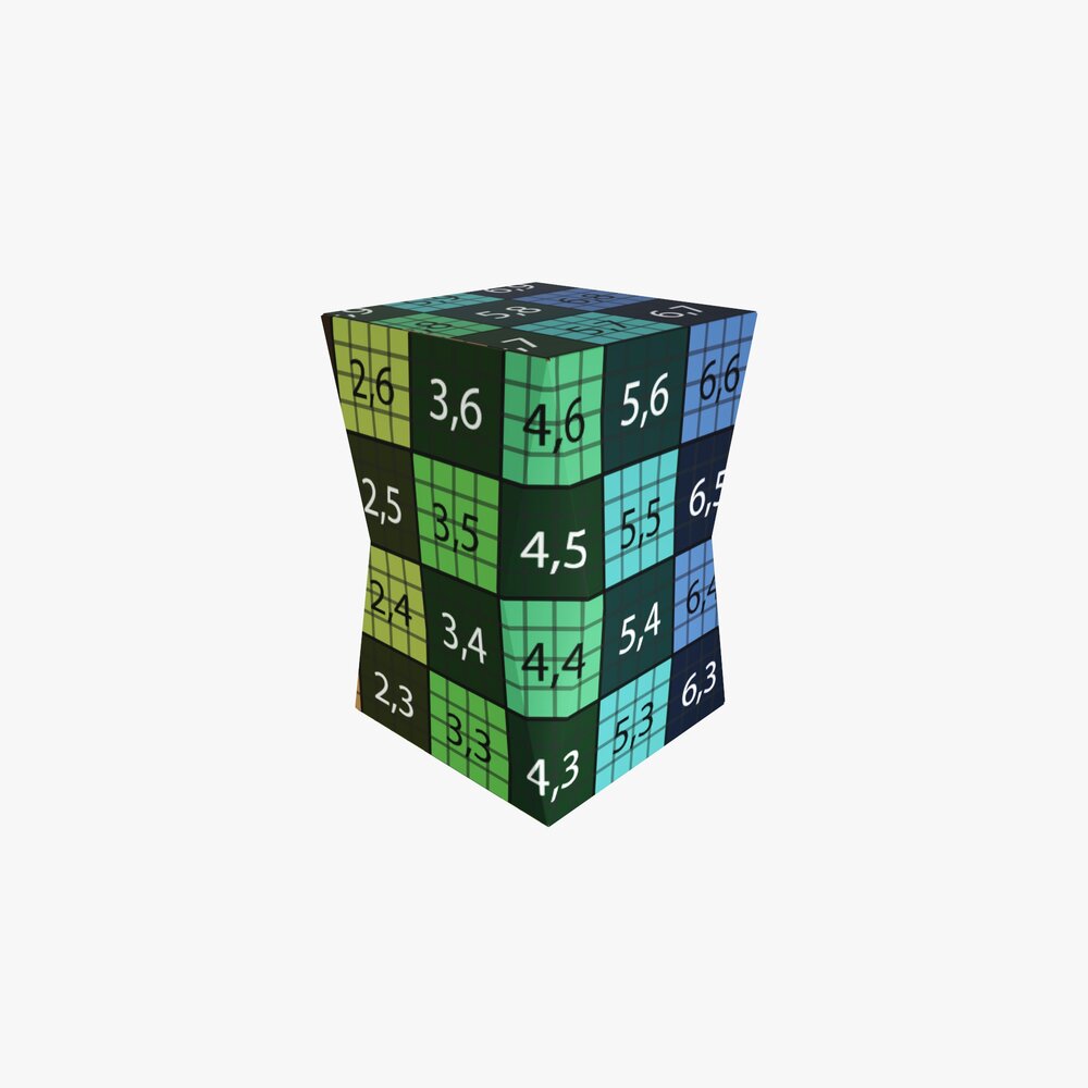 Packaging Box With Bevelled Corners 01 3D model - Download Mockup on ...