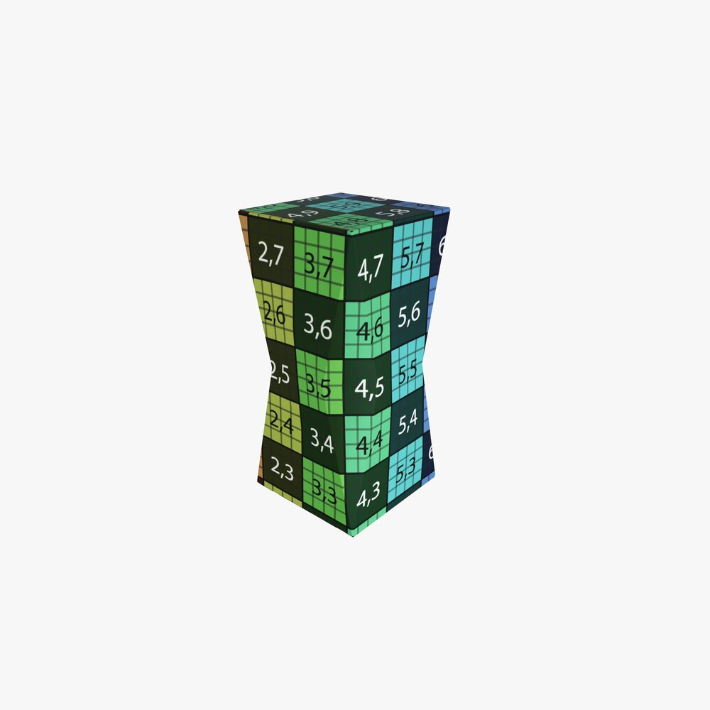 Packaging Box With Bevelled Corners 02 3D model - Download Mockup on ...