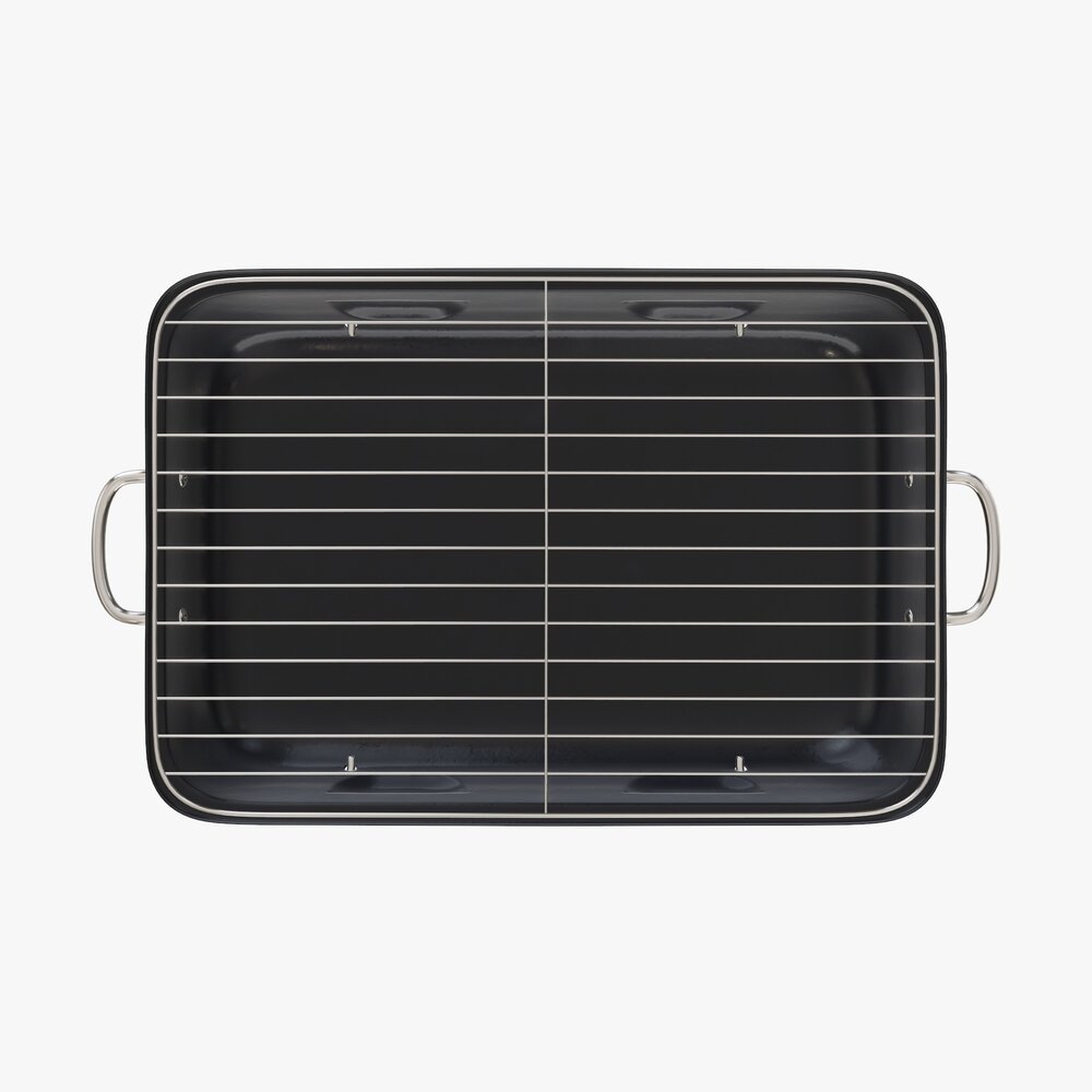 Portable Charcoal Steel Grill Bbq 3D model - Download Appliances on ...