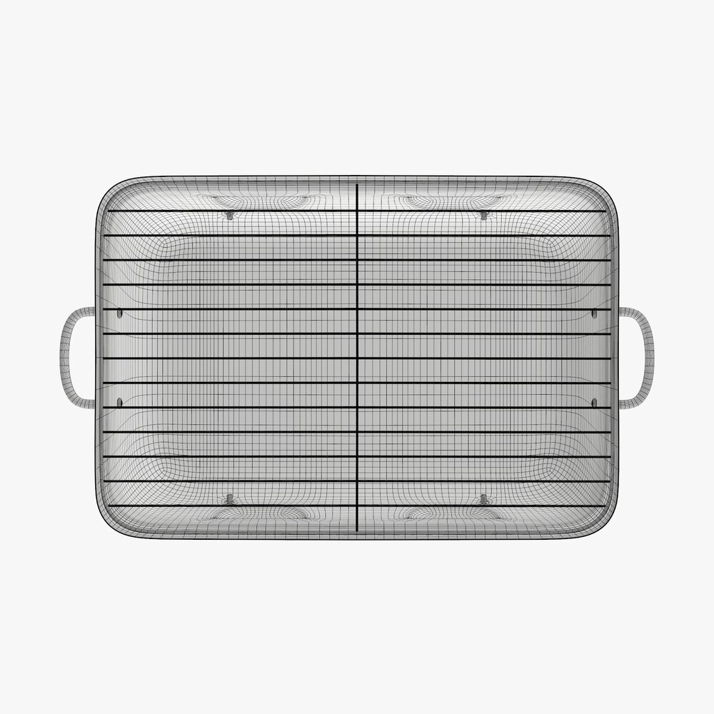 Portable Charcoal Steel Grill Bbq 3D model - Download Appliances on ...