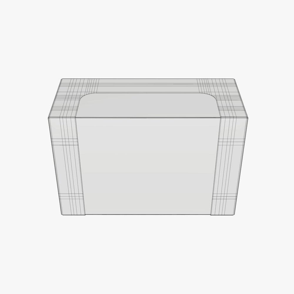 Retail Cardboard Display Box 06 3D model - Download Mockup on 3DModels.org