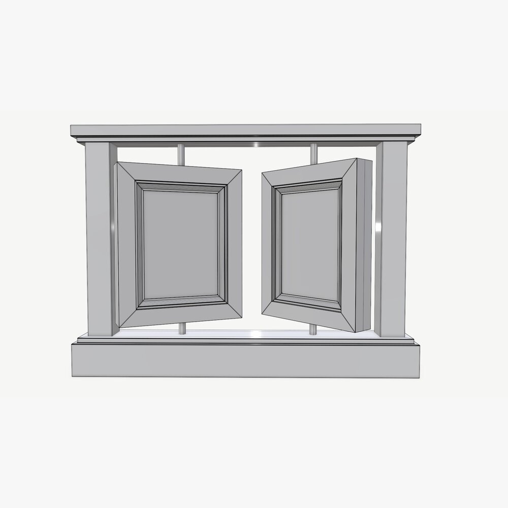 Wooden Photo Frame 3D model - Download Decoration on 3DModels.org