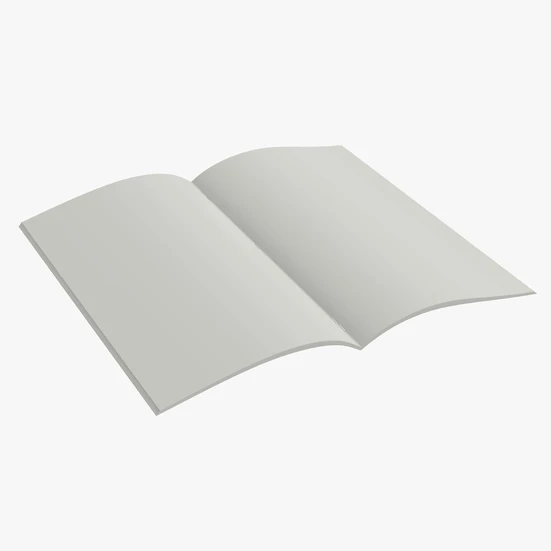 Open book 3D Models Download - 3DModels.org