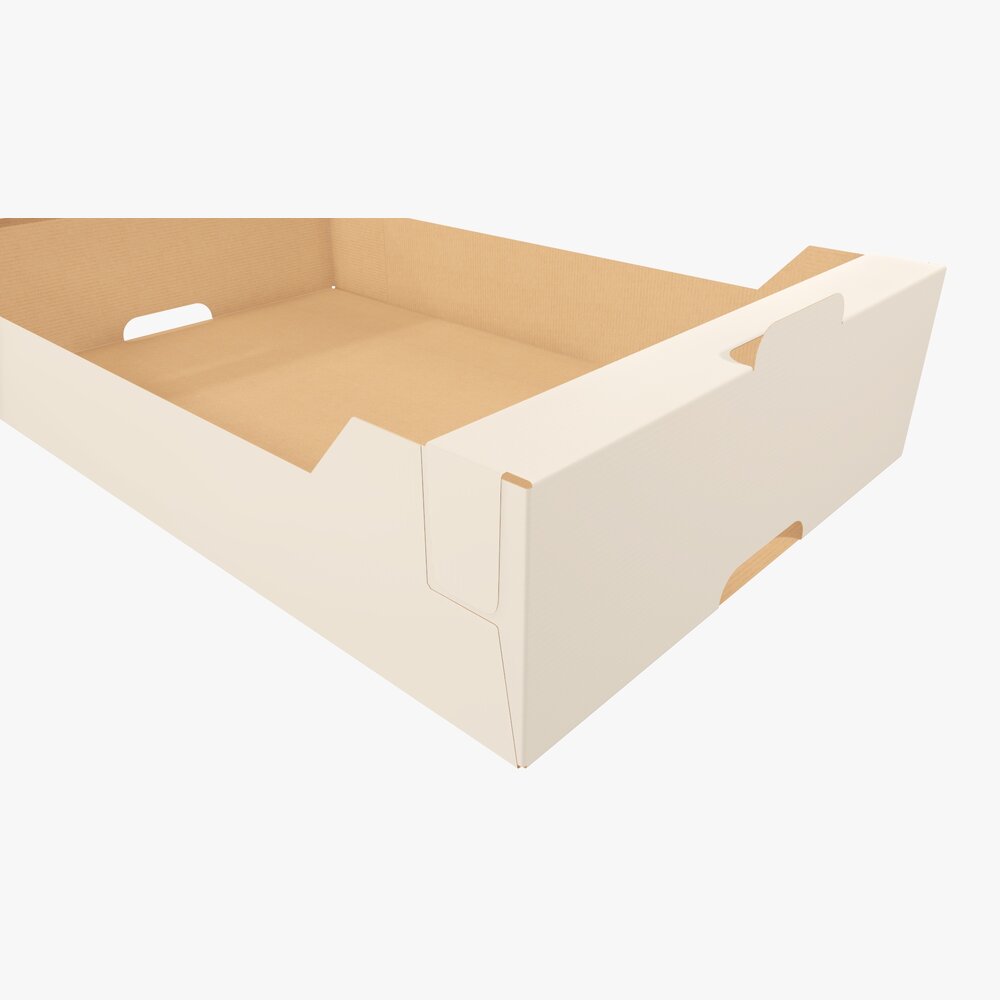 Set de Cajas Bandeja de Cartón para Retail Modelo 3D - Descargar ...