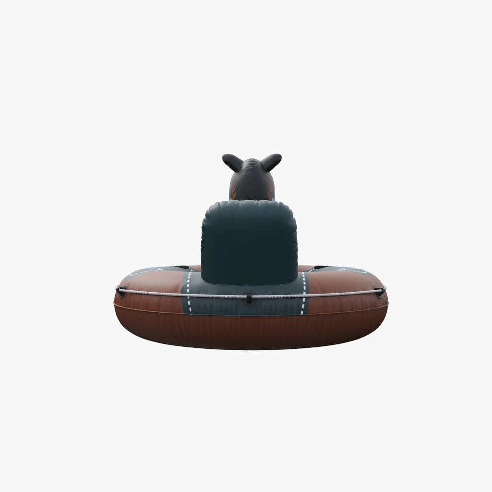 Flotador de Piscina Con Forma de Caballo Modelo 3D - Descargar ...