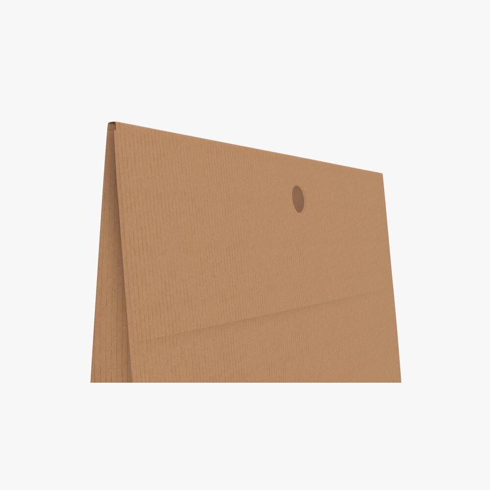 Paper Bag Packaging 01 3D model - Download Mockup on 3DModels.org